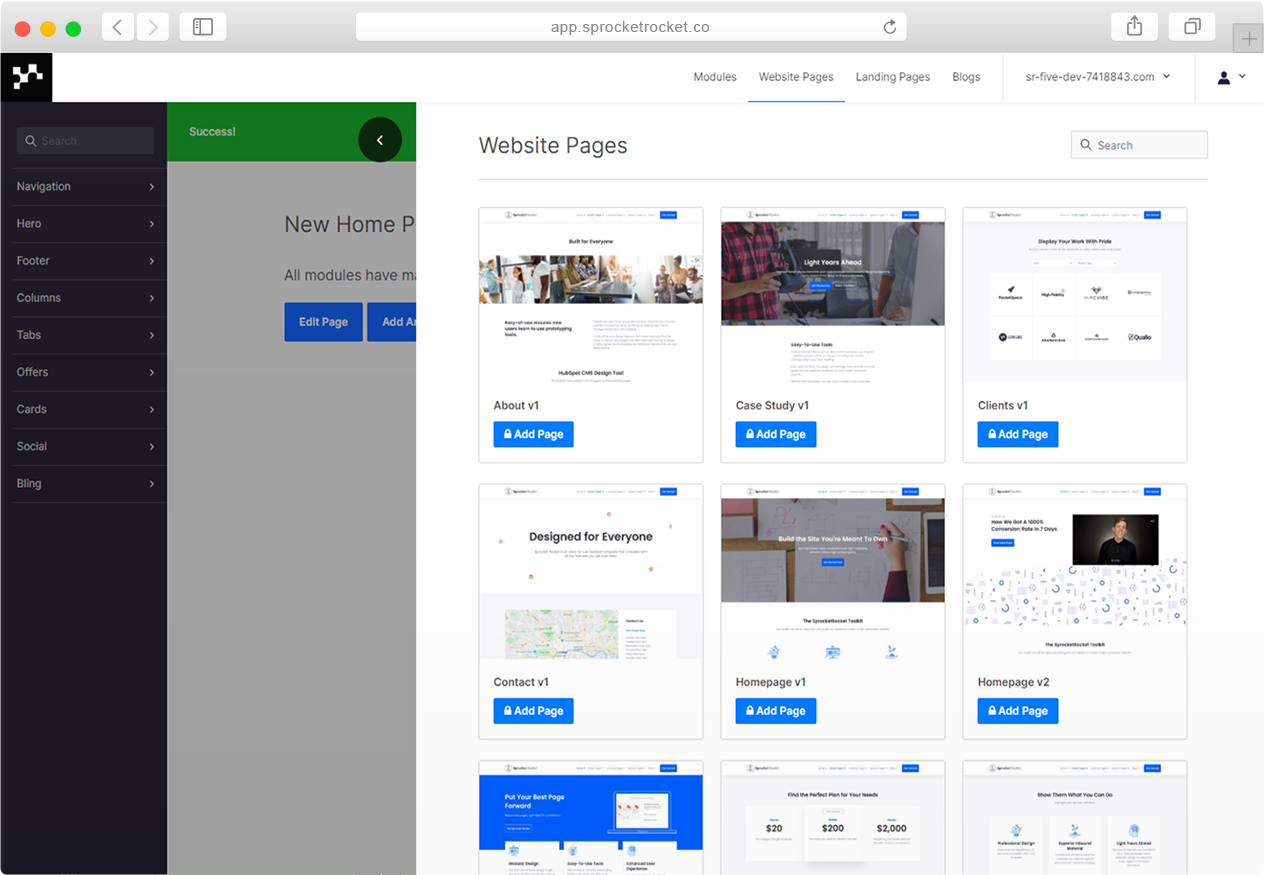 Sprocket Rocket | Get Started